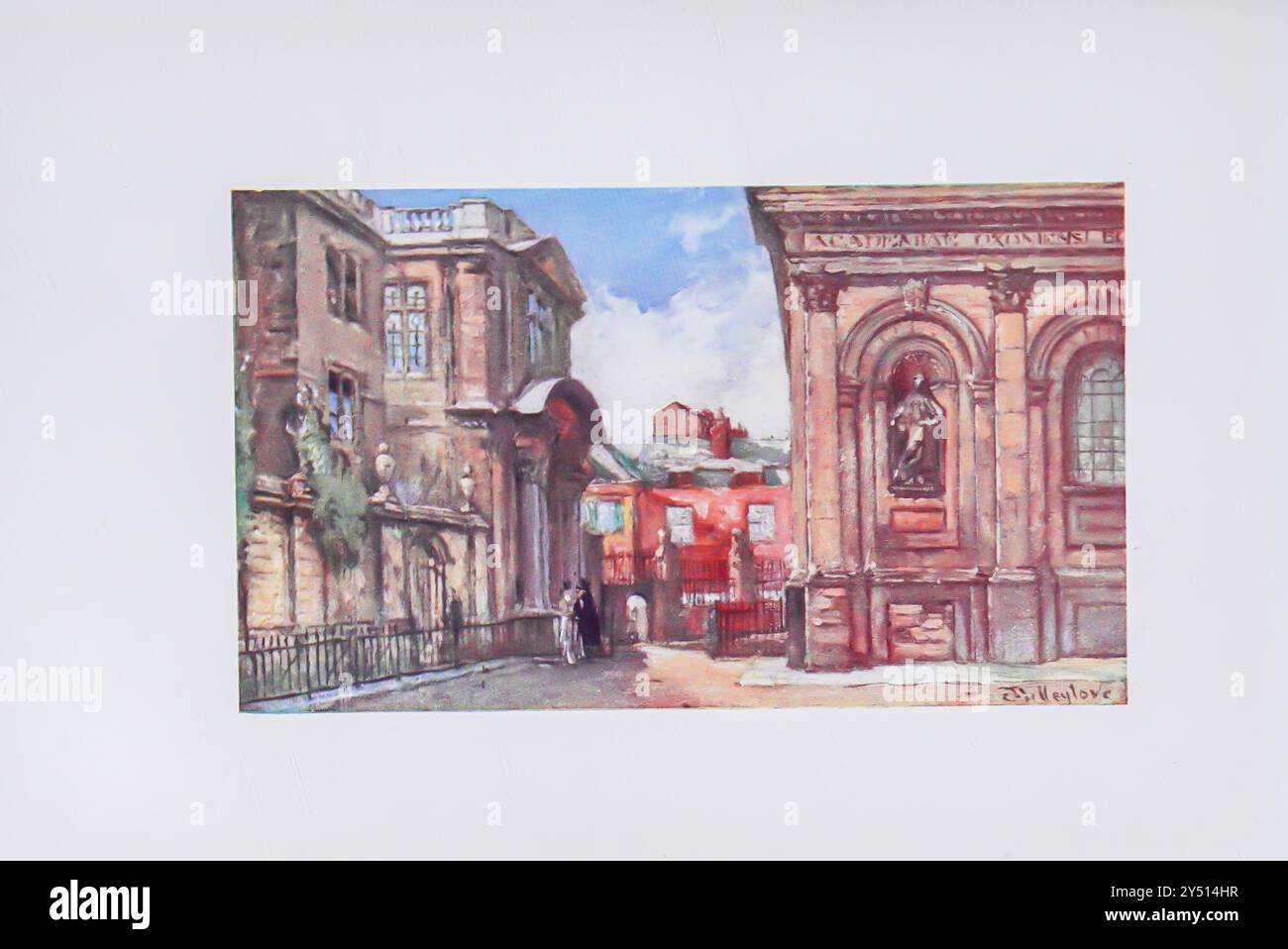 THE OLD ASHMOLEAN MUSEUM AND SHELDONIAN THEATRE Oxford by John ...