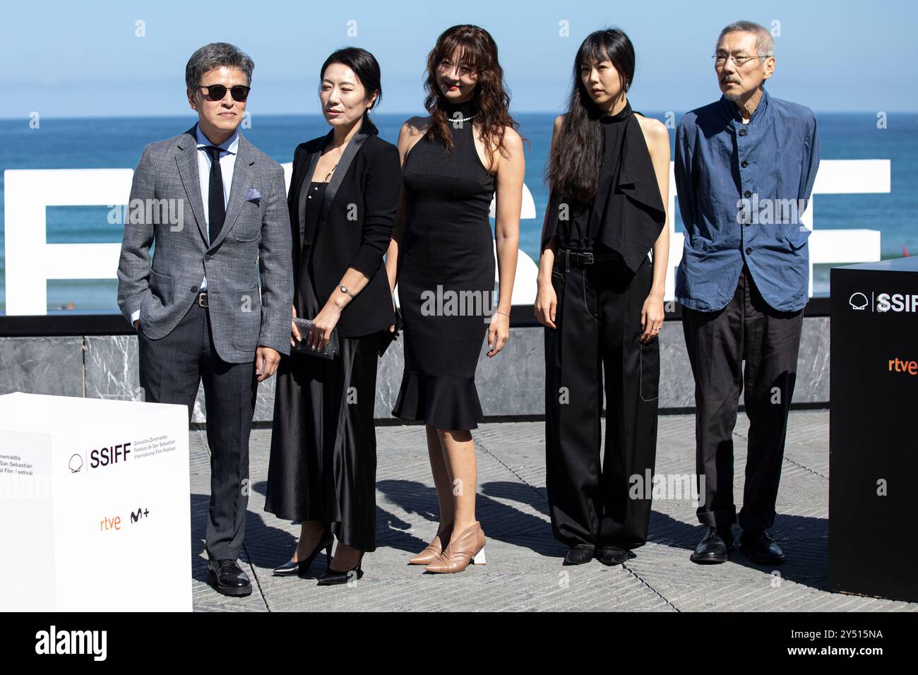 Actress cho yun hee and director hong sangsoo hi-res stock photography ...