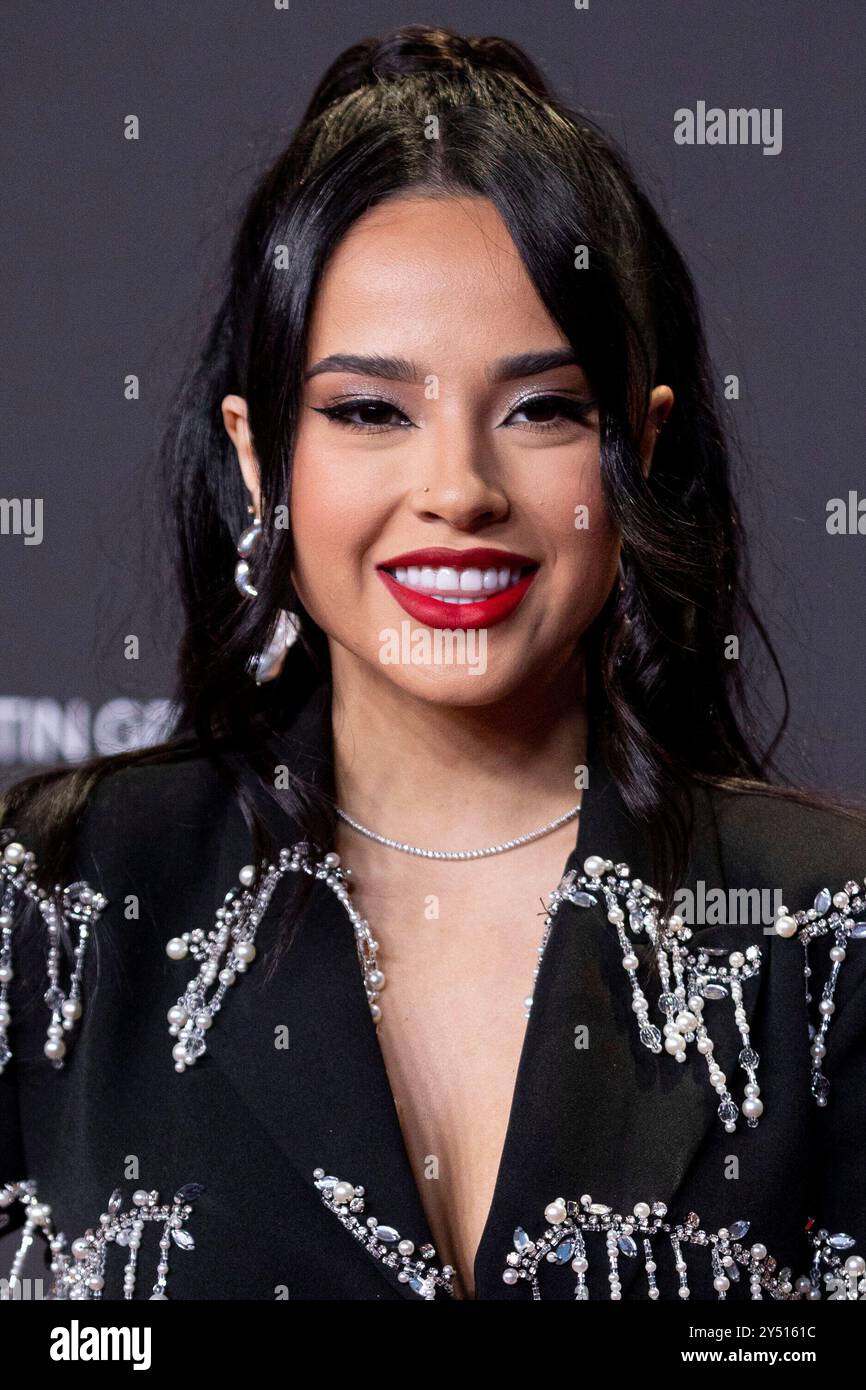 Becky G attends to ' Latin GRAMMY Acoustic Sessions' photocall on ...