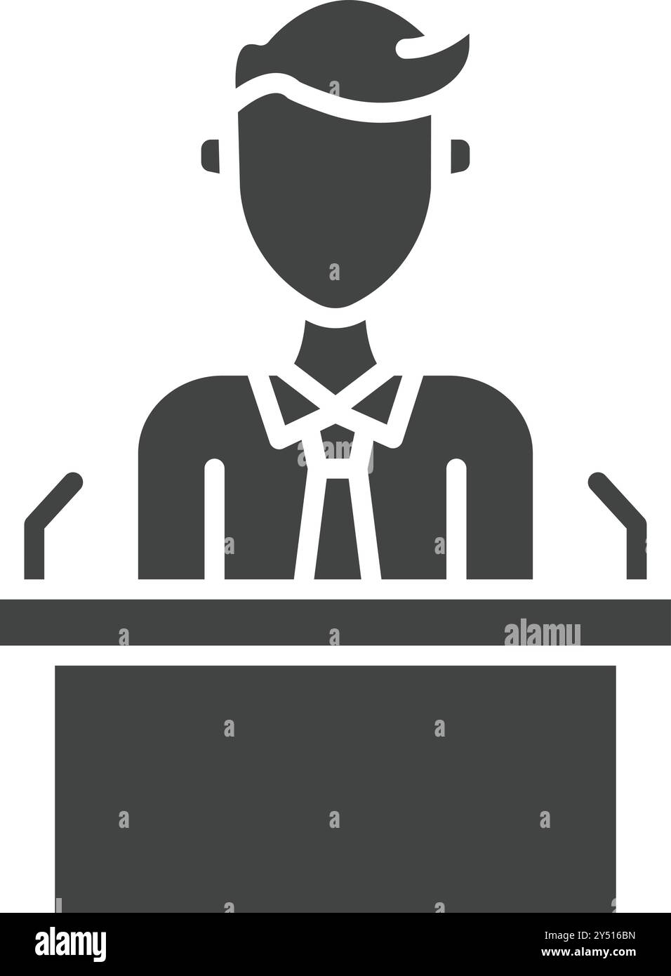 Candidate icon vector image. Suitable for mobile application web ...