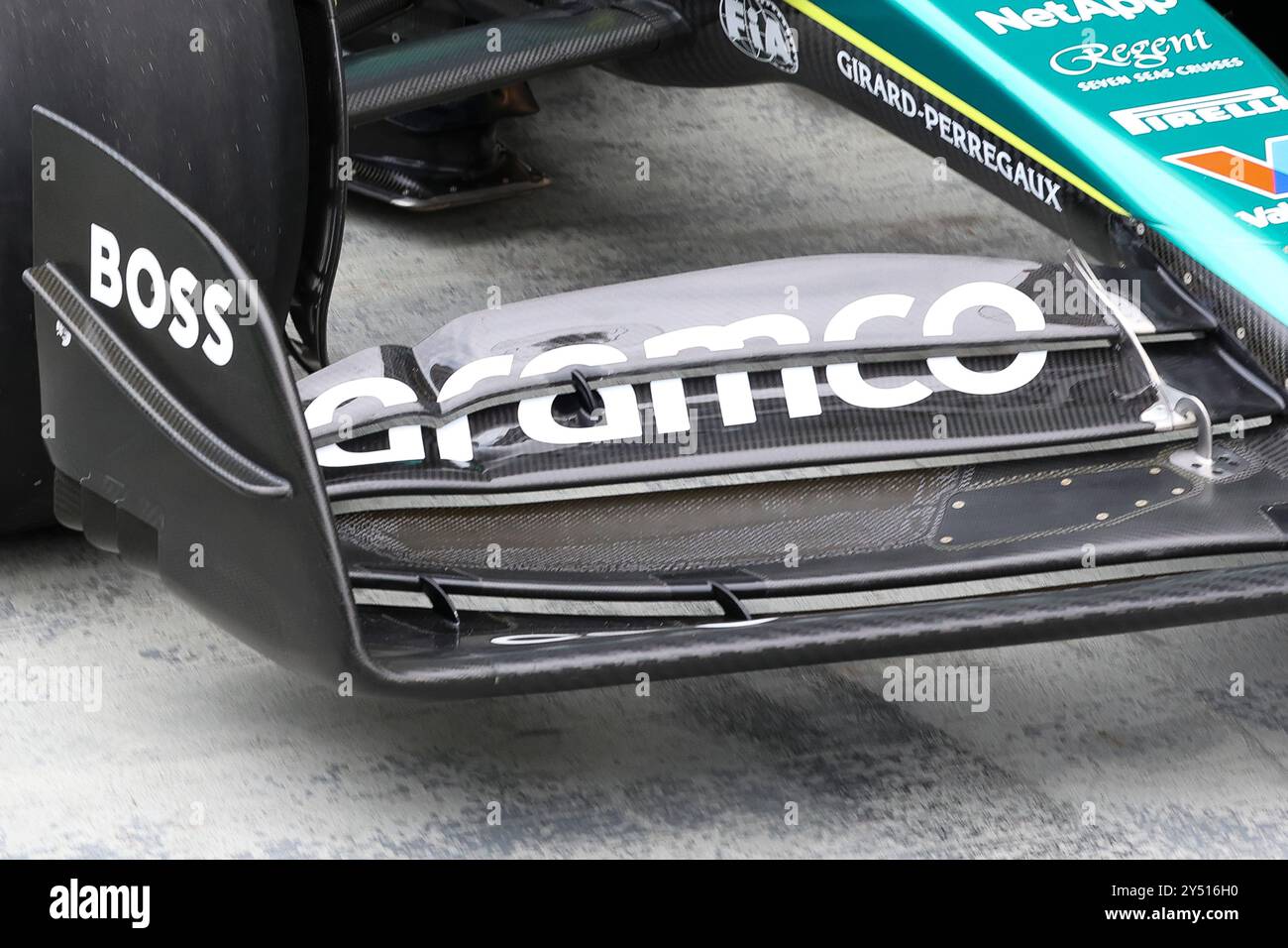 Singapore, Singapour. 20th Sep, 2024. Aston Martin F1 Team AMR23 ...