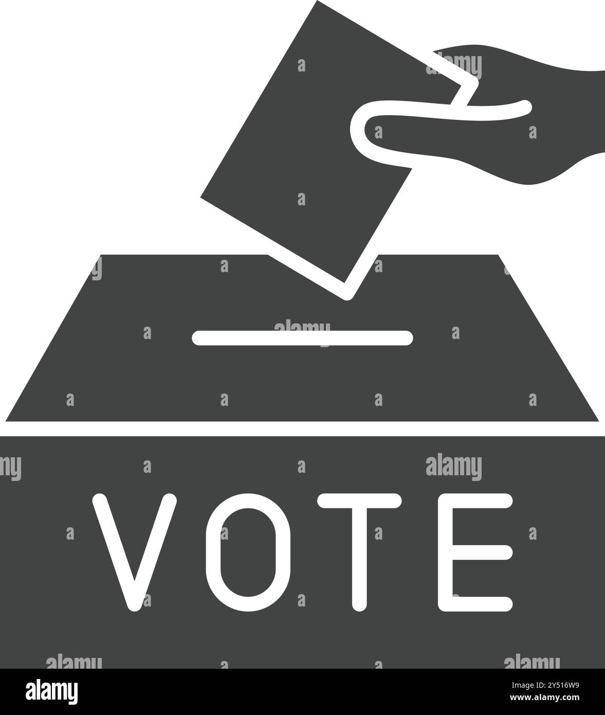 Ballot Paper icon vector image. Suitable for mobile application web ...