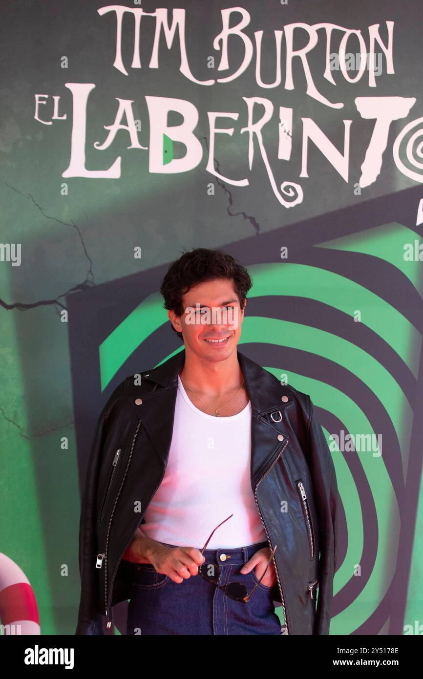 Alfred attends to "Tim Burton. El Laberinto" opening exhibition at the ...