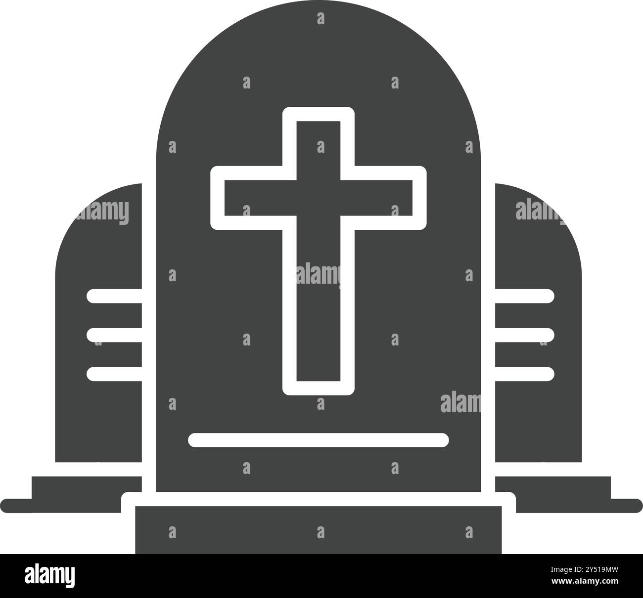Cemetry vector vectors hi-res stock photography and images - Alamy