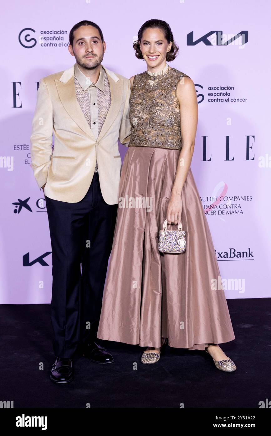 Emma Ferrer attended ELLE Cancer Ball Photocall at the Royal Theater on ...