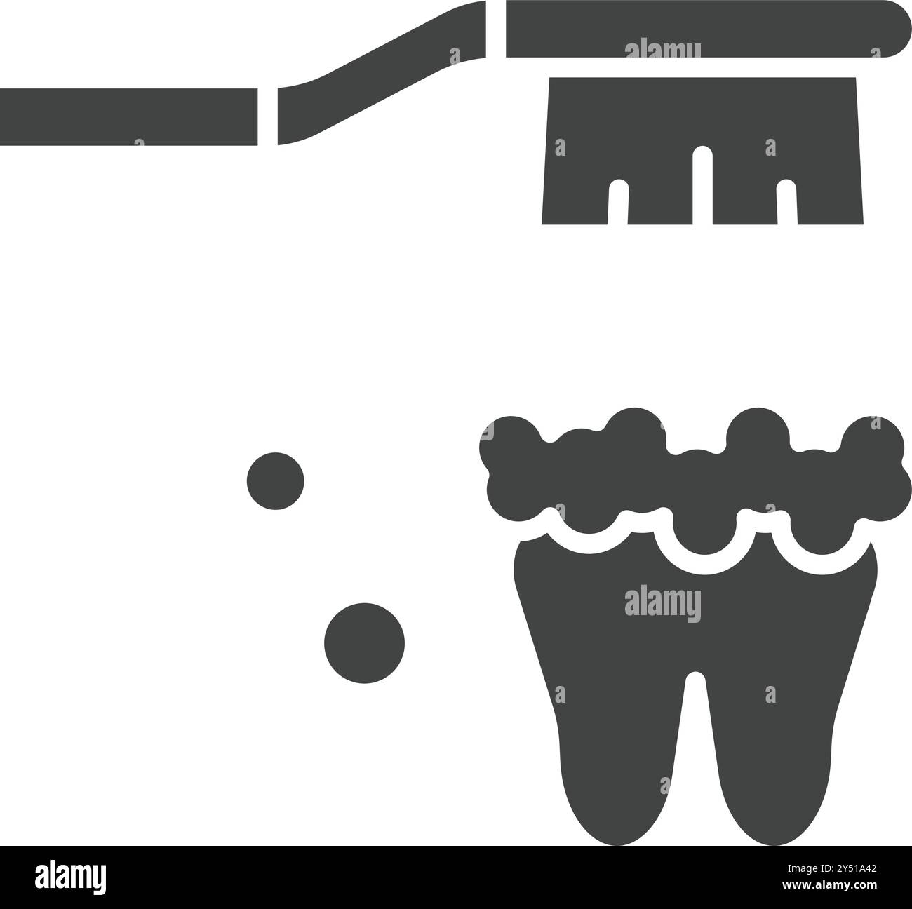 Brushing icon vector image. Suitable for mobile application web ...