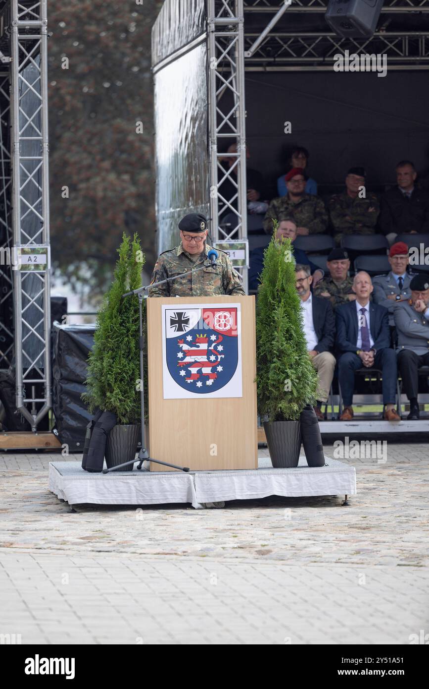 Uebergabe-Appell Landeskommando Thueringen 19092024 - Generalmajor ...