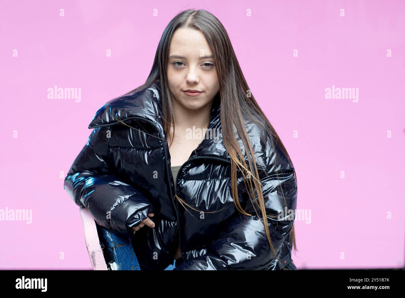 Carla Quilez poses for a Photo session 'La Maternal' Madrid on November ...