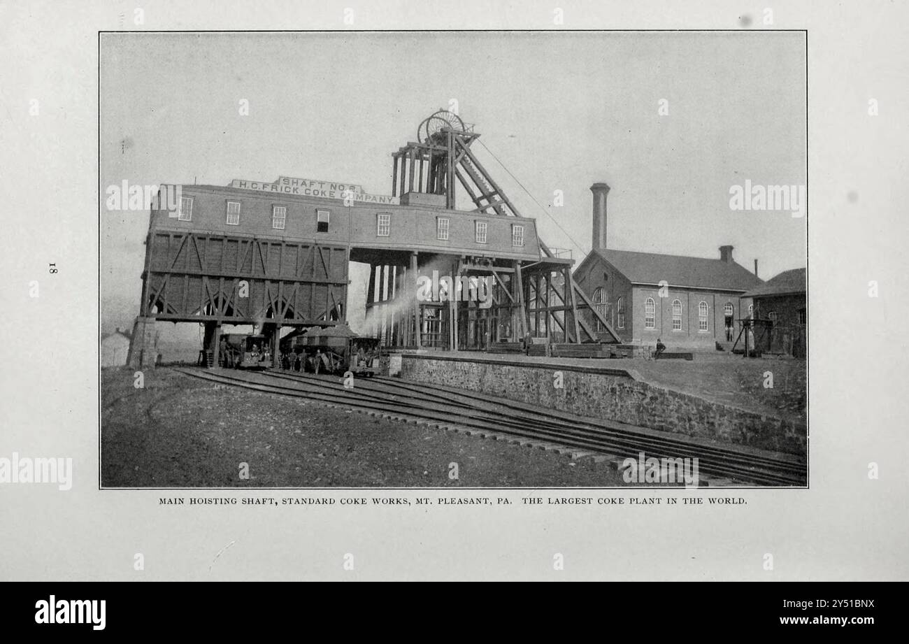 Main hoisting shaft, Standard Coke Works, Mt. Pleasant, PA The largest ...