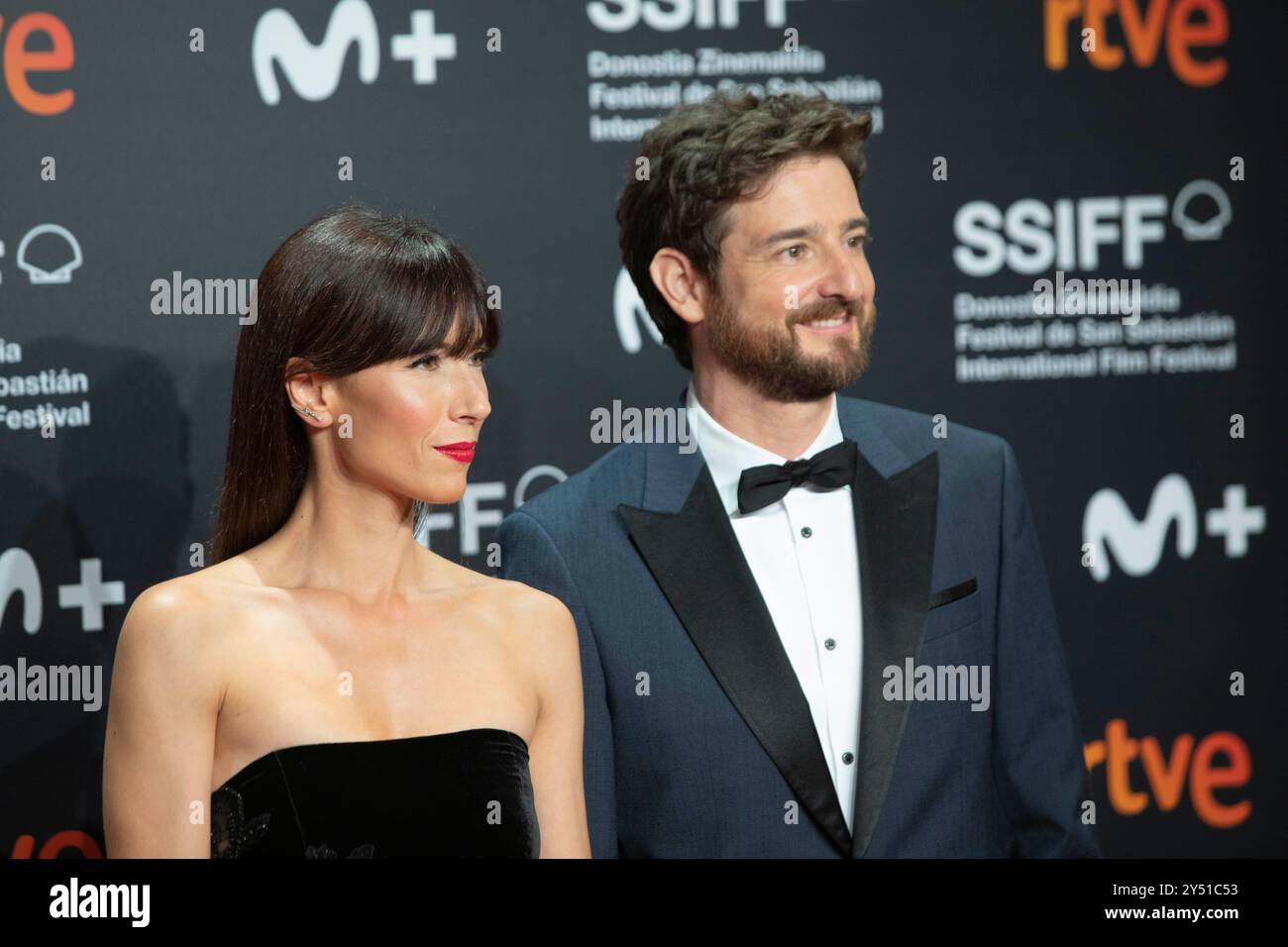 Gorka Ochoa and Barbara Goenaga attended 'Marlowe' Red Carpet during ...