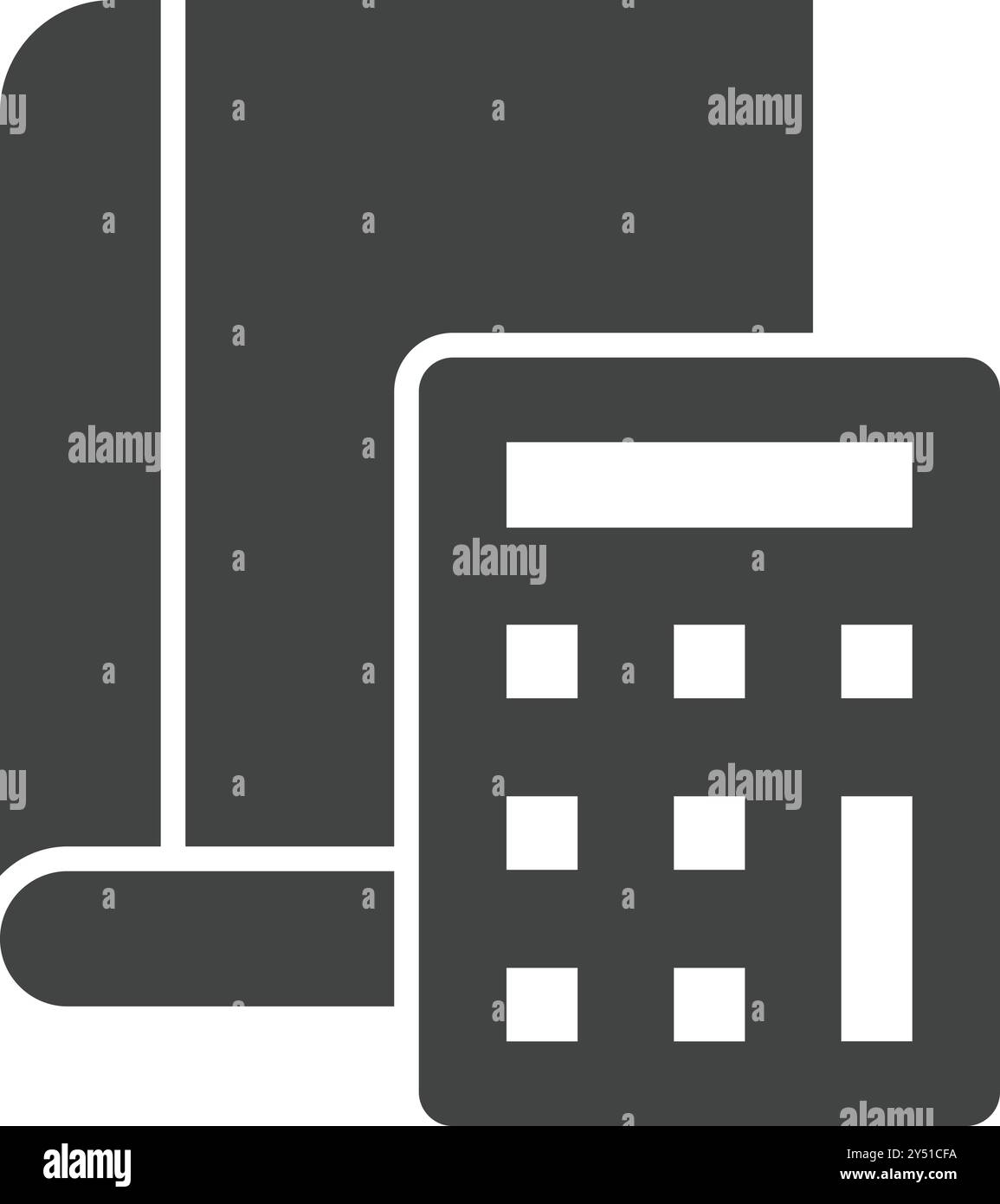 Calculator icon vector image. Suitable for mobile application web ...