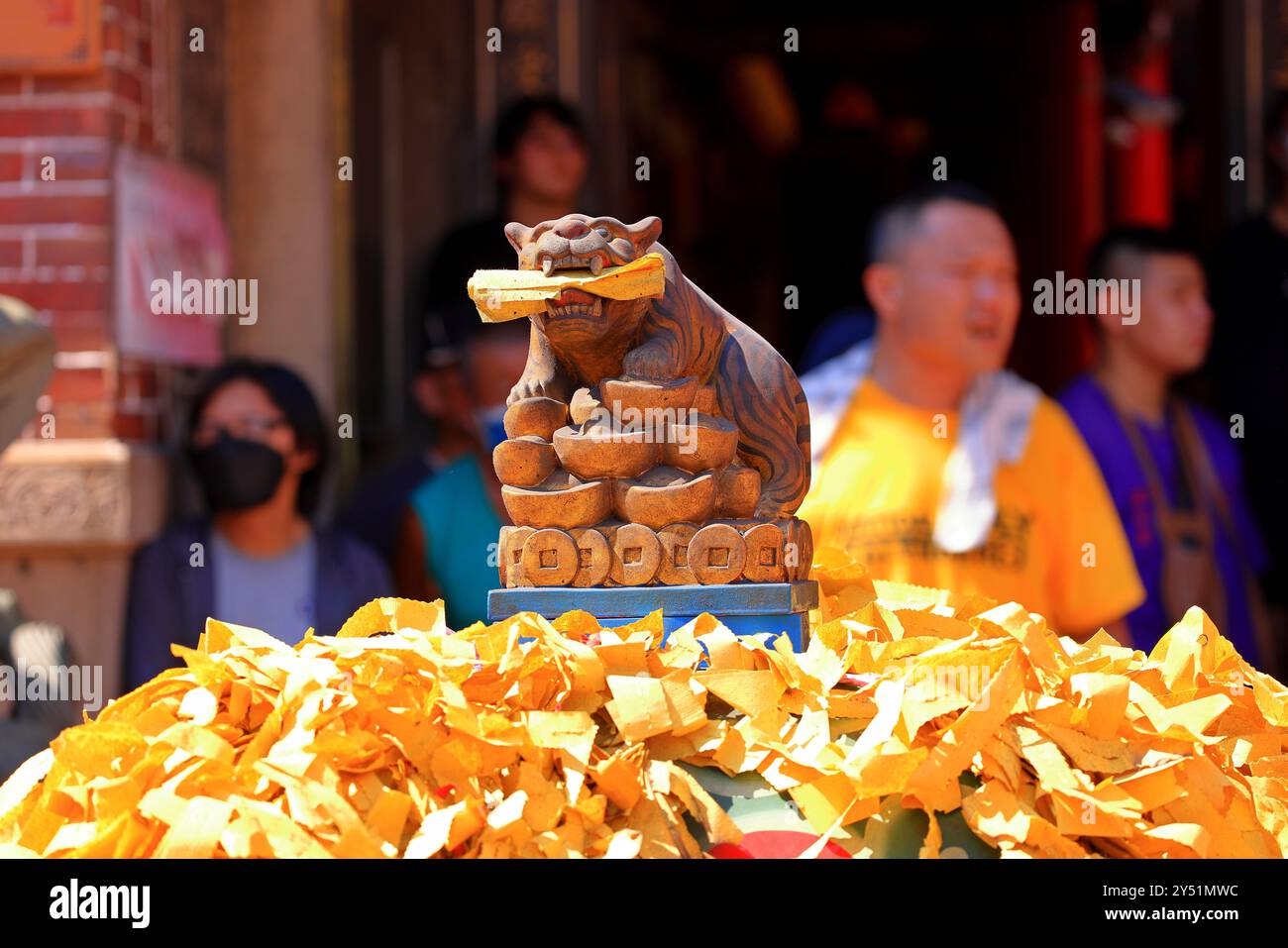 Xingang Fengtian Temple dedicated to Matsu at Xingang Township, Chiayi ...