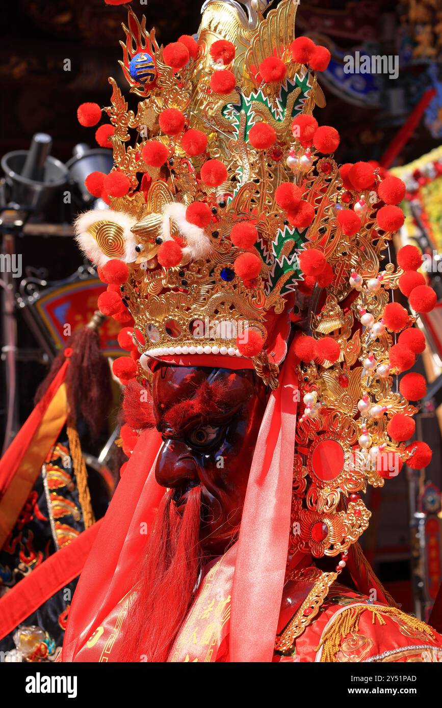 Xingang Fengtian Temple dedicated to Matsu at Xingang Township, Chiayi ...