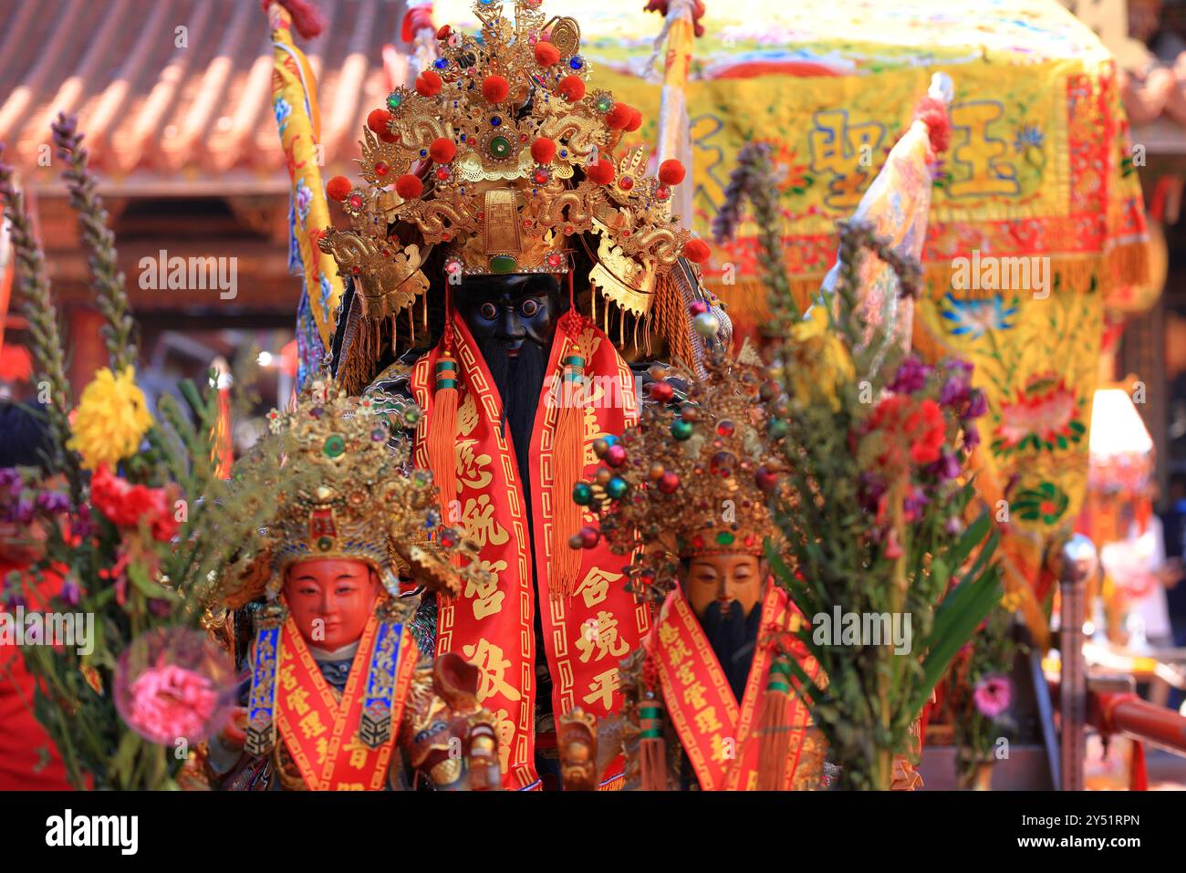 Xingang Fengtian Temple dedicated to Matsu at Xingang Township, Chiayi ...