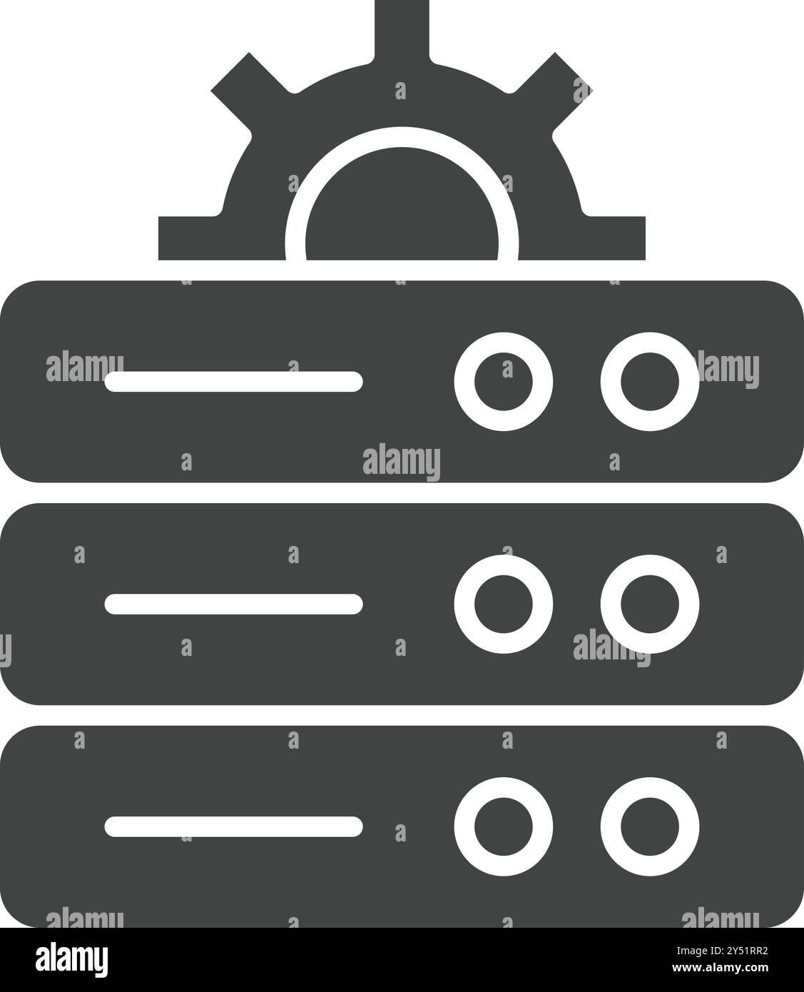 Database Icon Vector Image Suitable For Mobile Application Web Application And Print Media