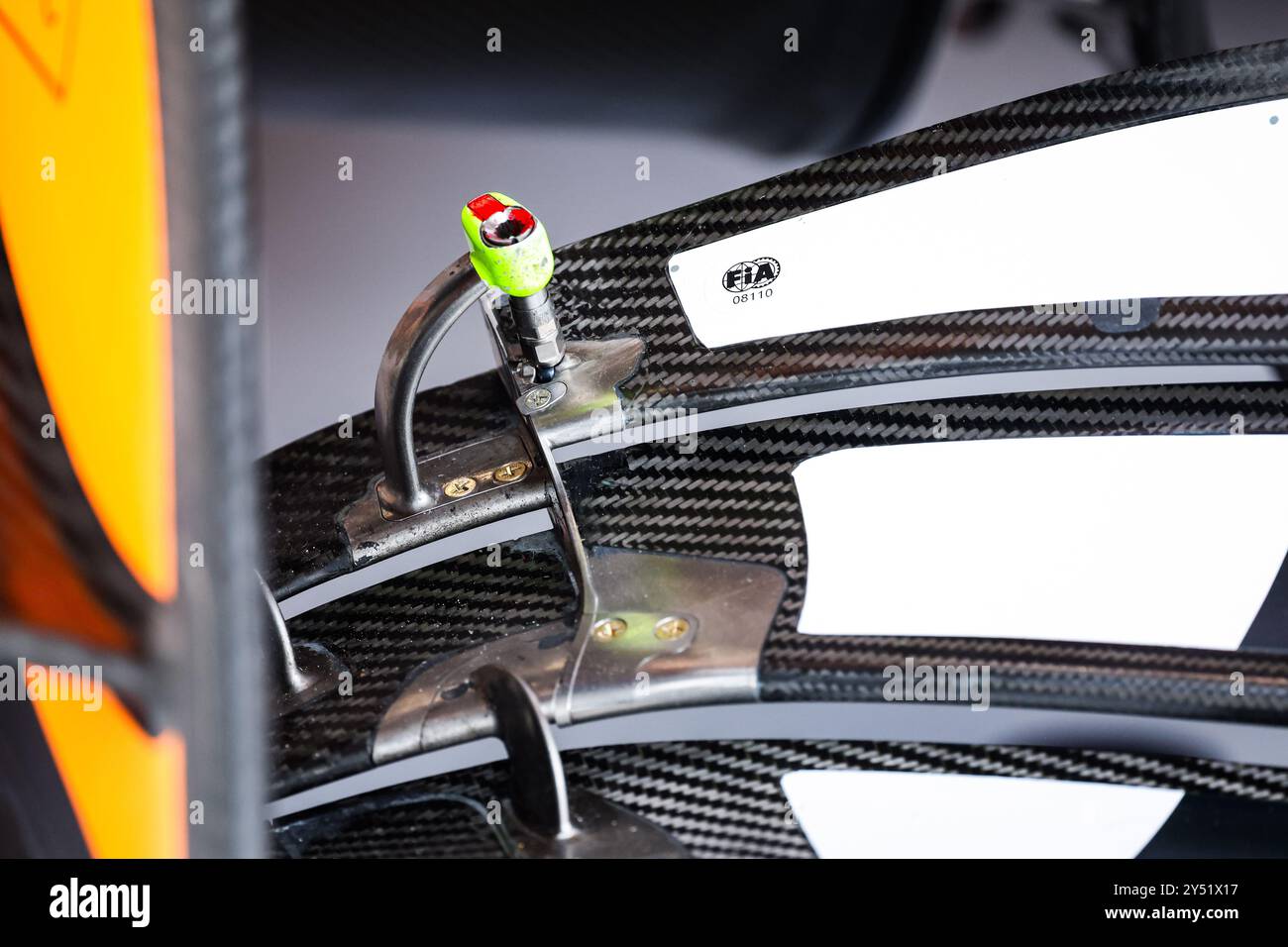 Singapore, 20/09/2024, Singapore, 20/09/2024, FIA sticker of ...