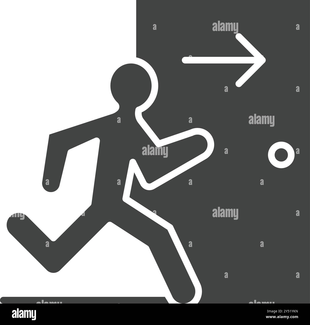 Exit icon vector image. Suitable for mobile application web application ...