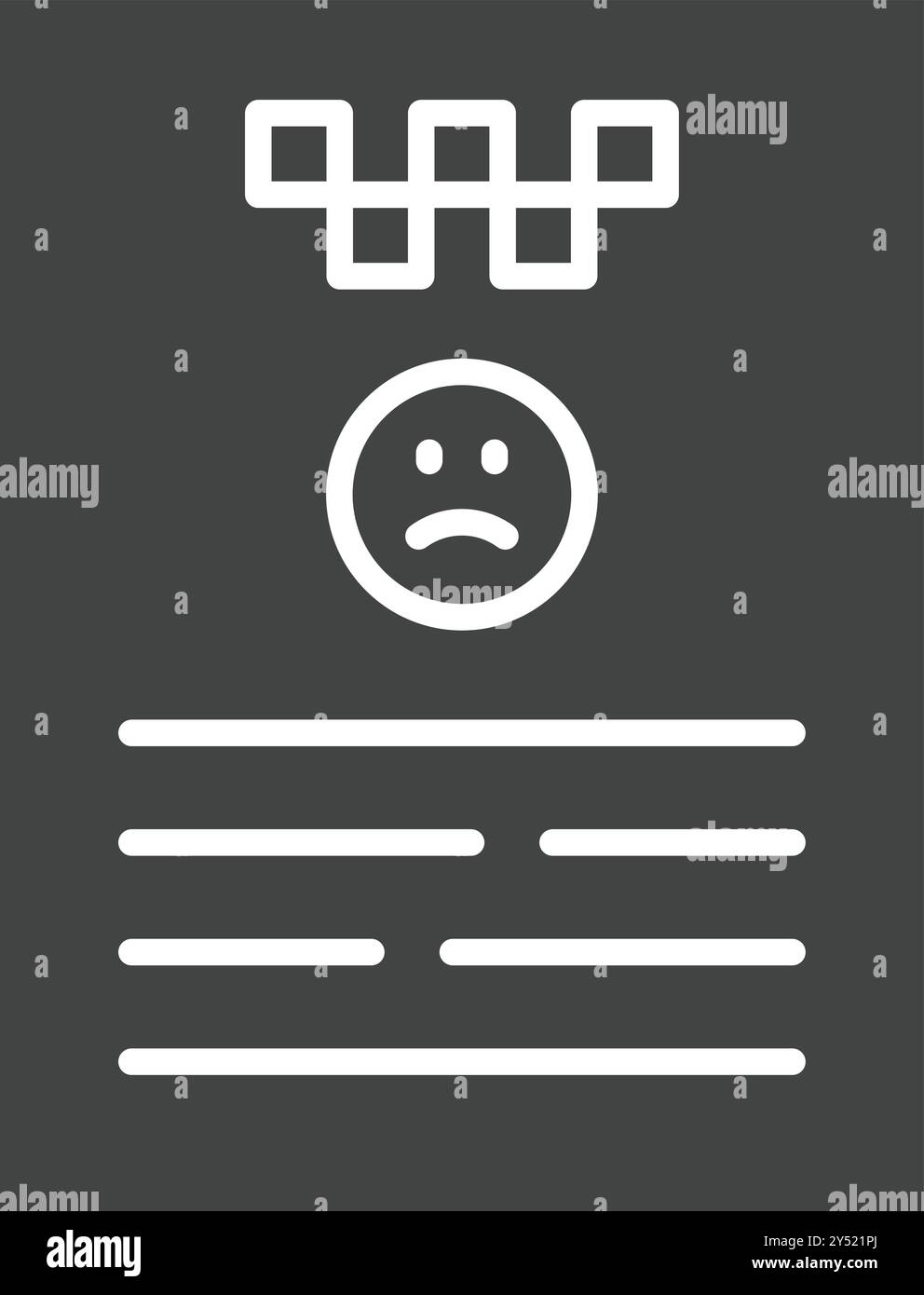 Complaint icon vector image. Suitable for mobile application web ...