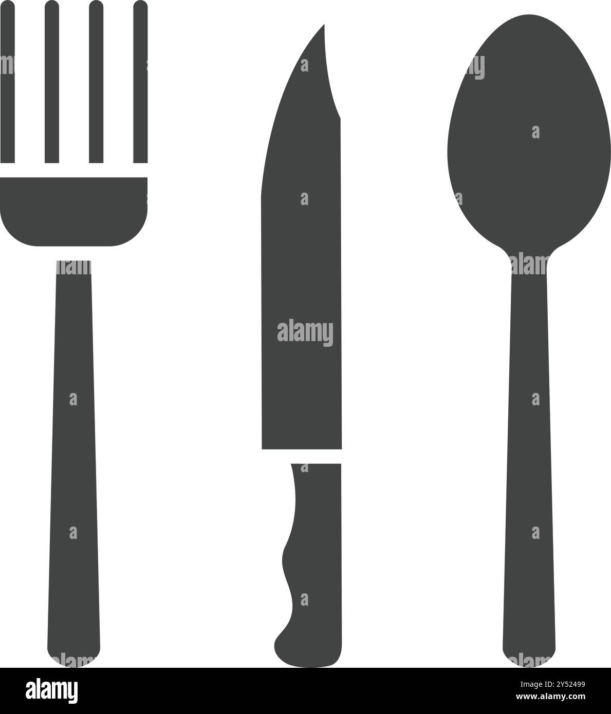 Cutlery icon vector image. Suitable for mobile application web ...