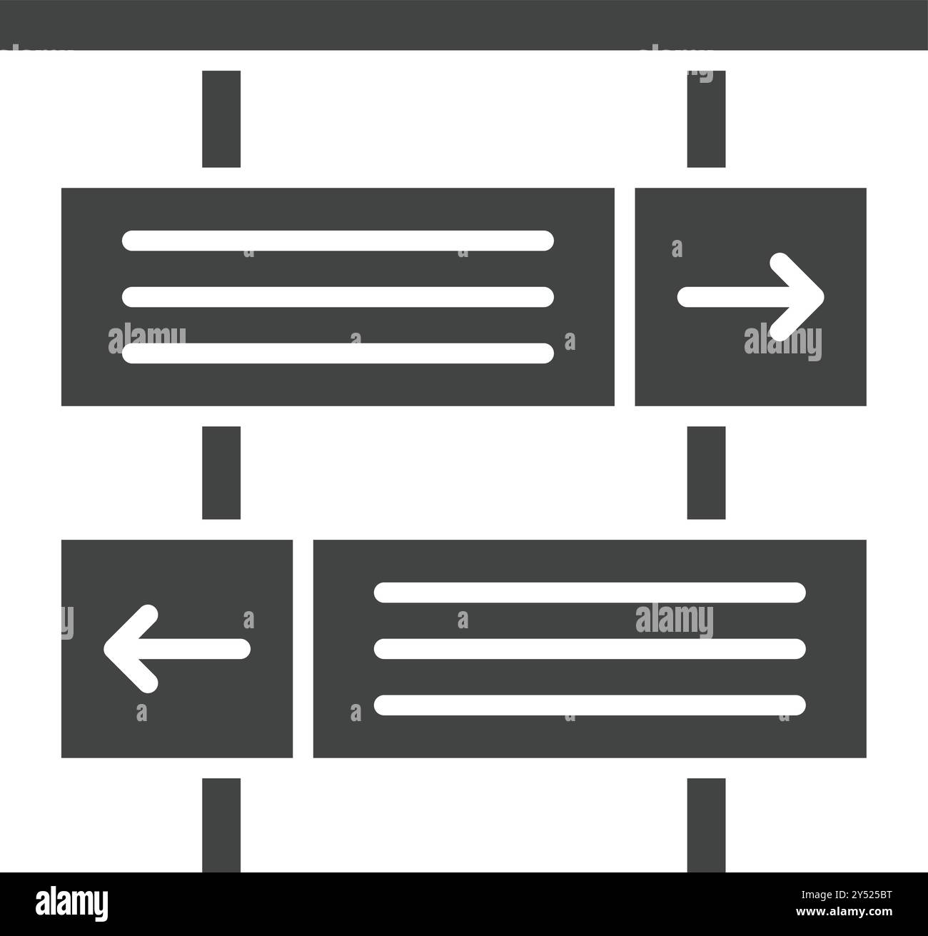 Directions icon vector image. Suitable for mobile application web application and print media ...