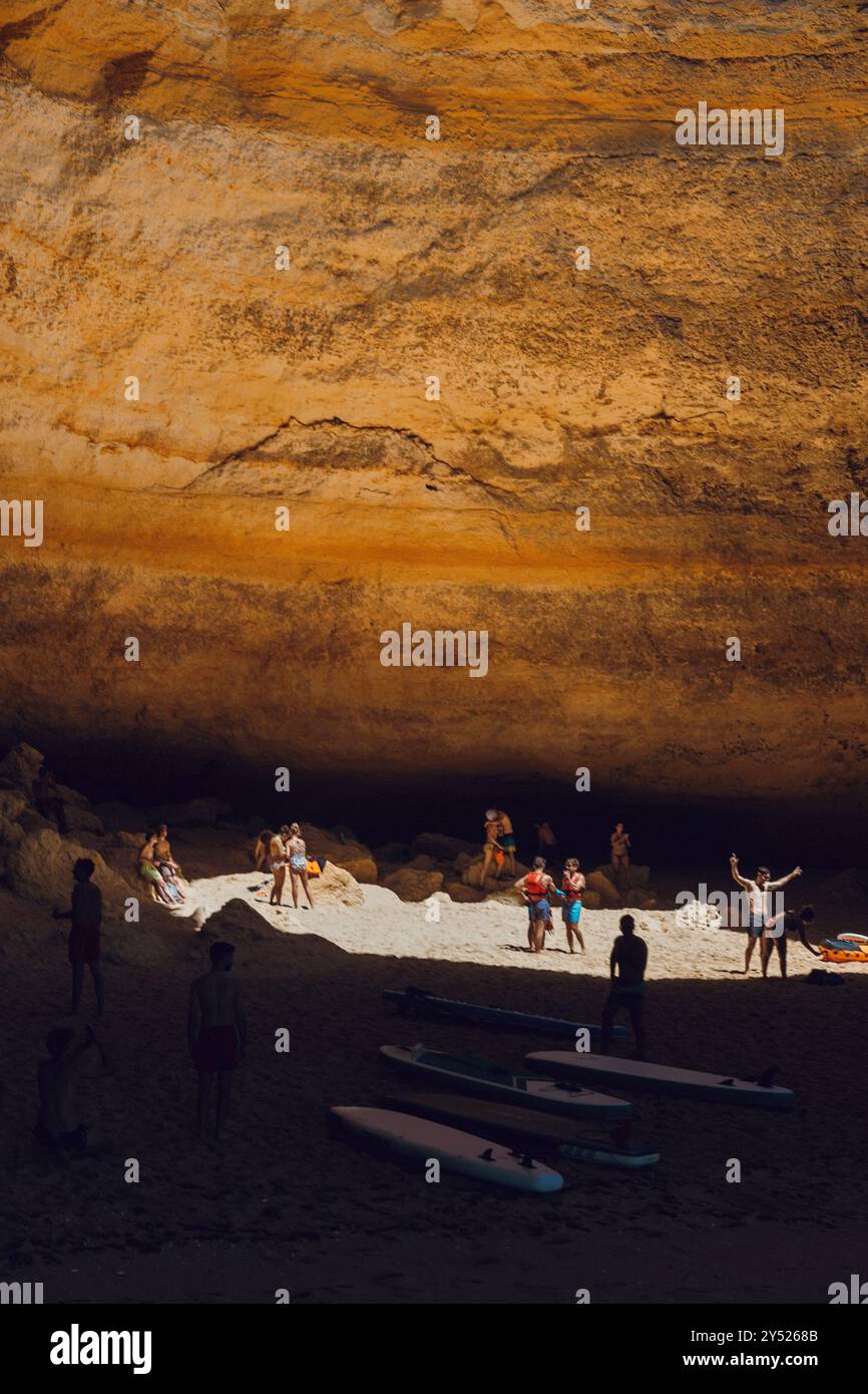 Benagil cave in Algarve Portugal Stock Photo - Alamy