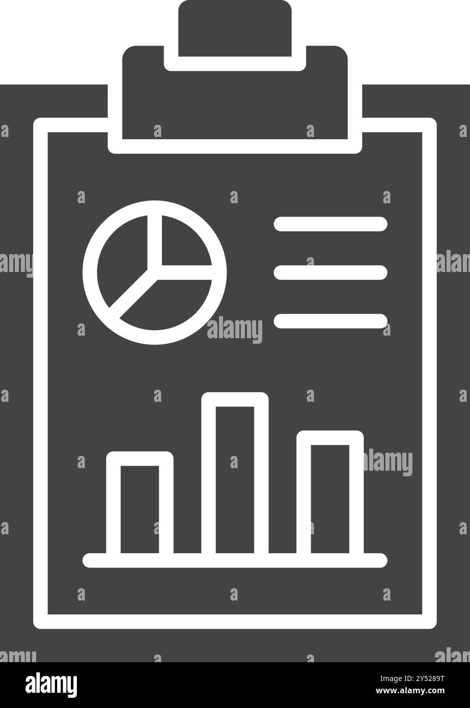 Financial Report icon vector image. Suitable for mobile application web ...