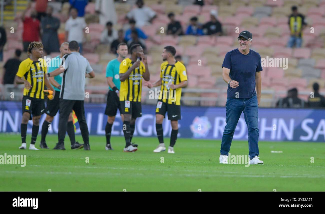 JEDDAH, SAUDI ARABIA - AUGUST 29: Laurent Blanc, head coach of Al ...