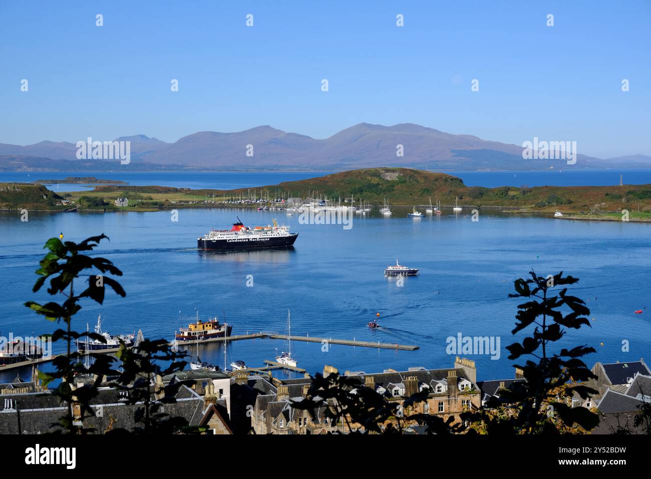 Oban, Scotland, UK. 20th Sep 2024. Glorious warm and sunny weather in ...