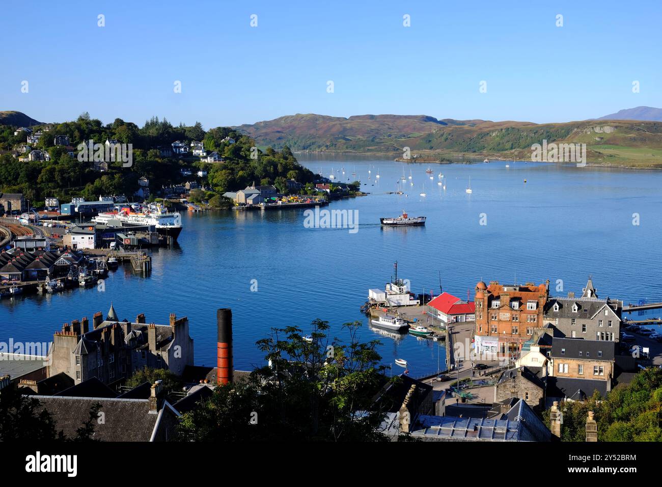 Oban, Scotland, UK. 20th Sep 2024. Glorious warm and sunny weather in ...