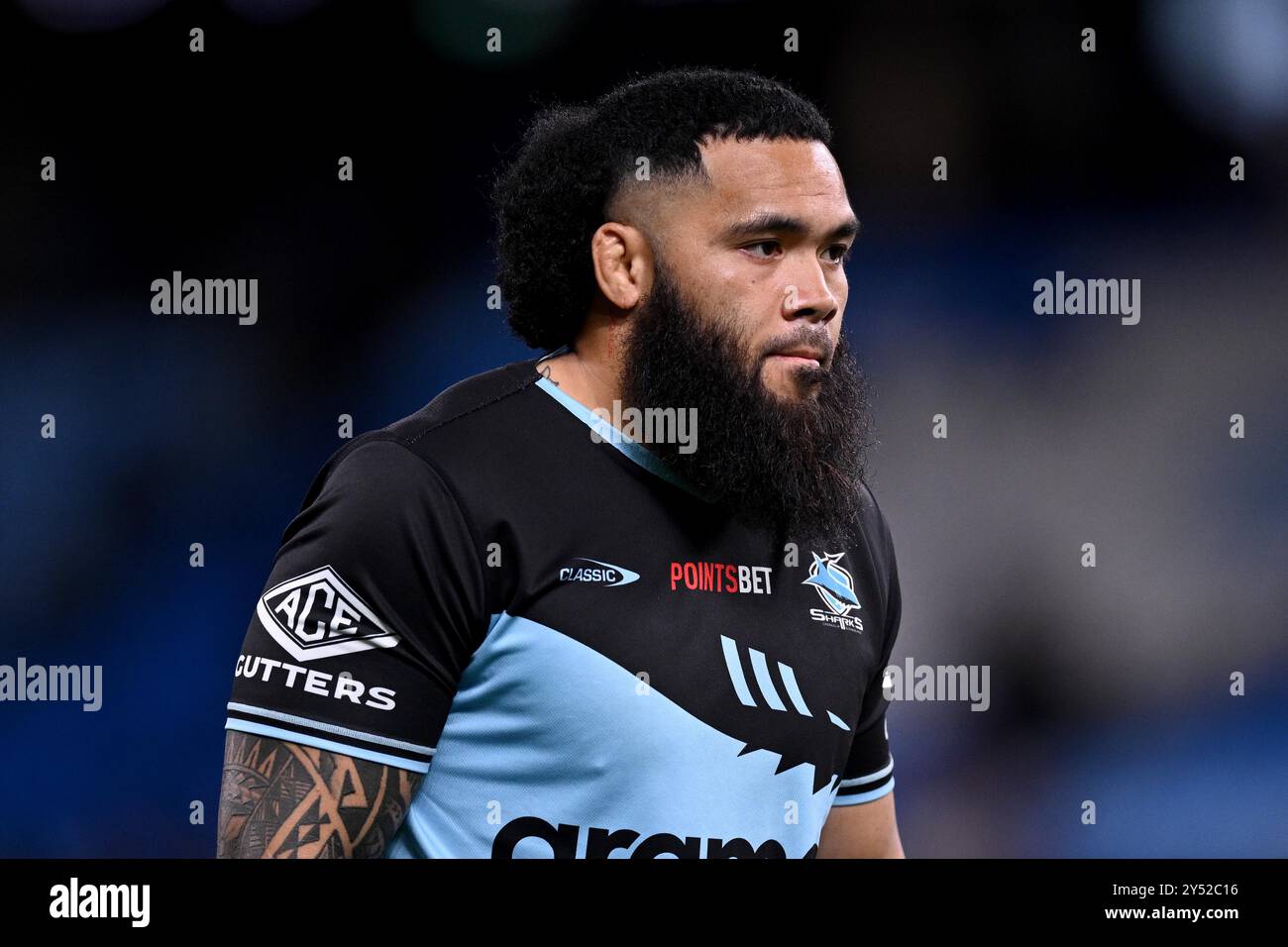 Sydney, Australia. 20th Sep, 2024. Siosifa Talakai of the Sharks during ...