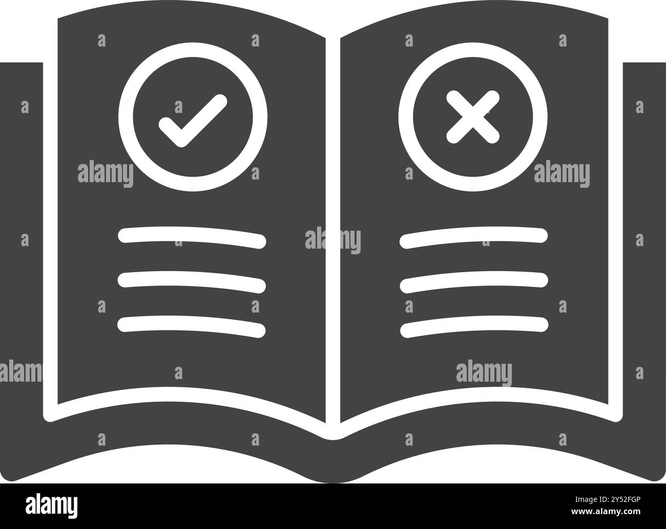 Guide Book icon vector image. Suitable for mobile application web ...