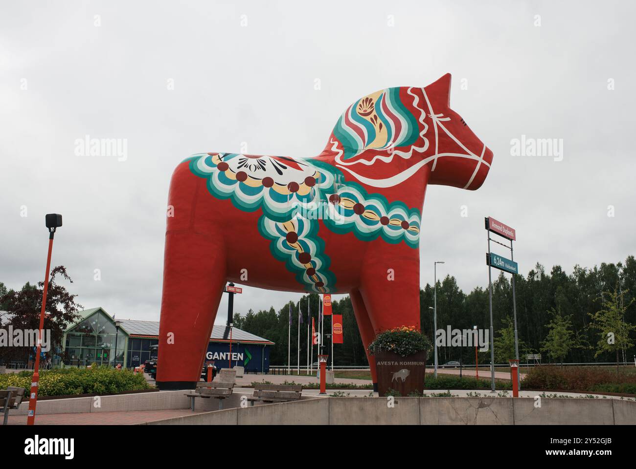 Dala horse silhouette hi-res stock photography and images - Alamy