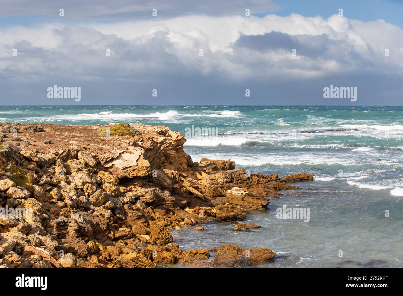Rocky shoreline waves under hi-res stock photography and images - Alamy