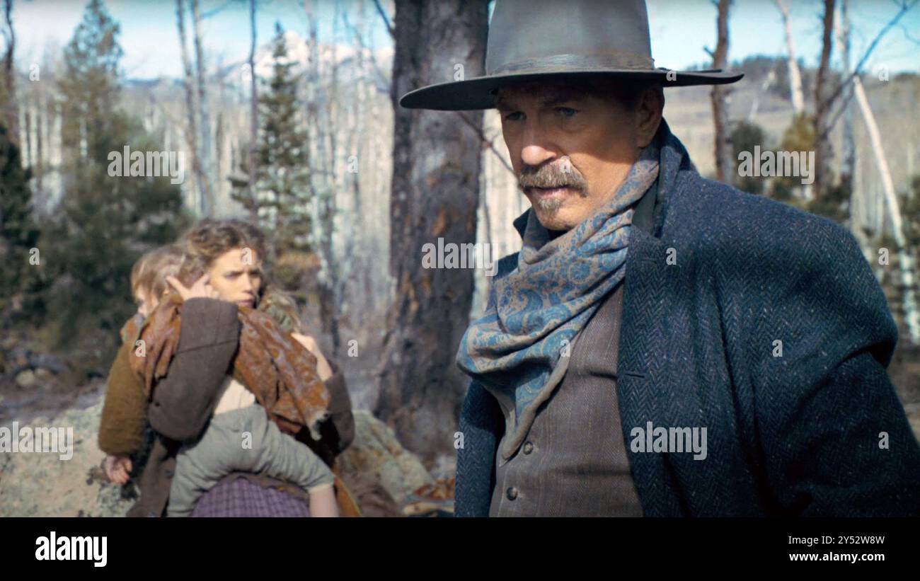 KEVIN COSTNER and ABBEY LEE in HORIZON: AN AMERICAN SAGA-CHAPTER 1 ...