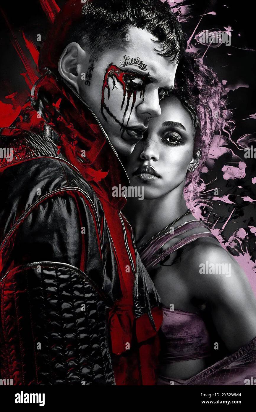 BILL SKARSGARD and FKA TWIGS in THE CROW (2024), directed by RUPERT ...