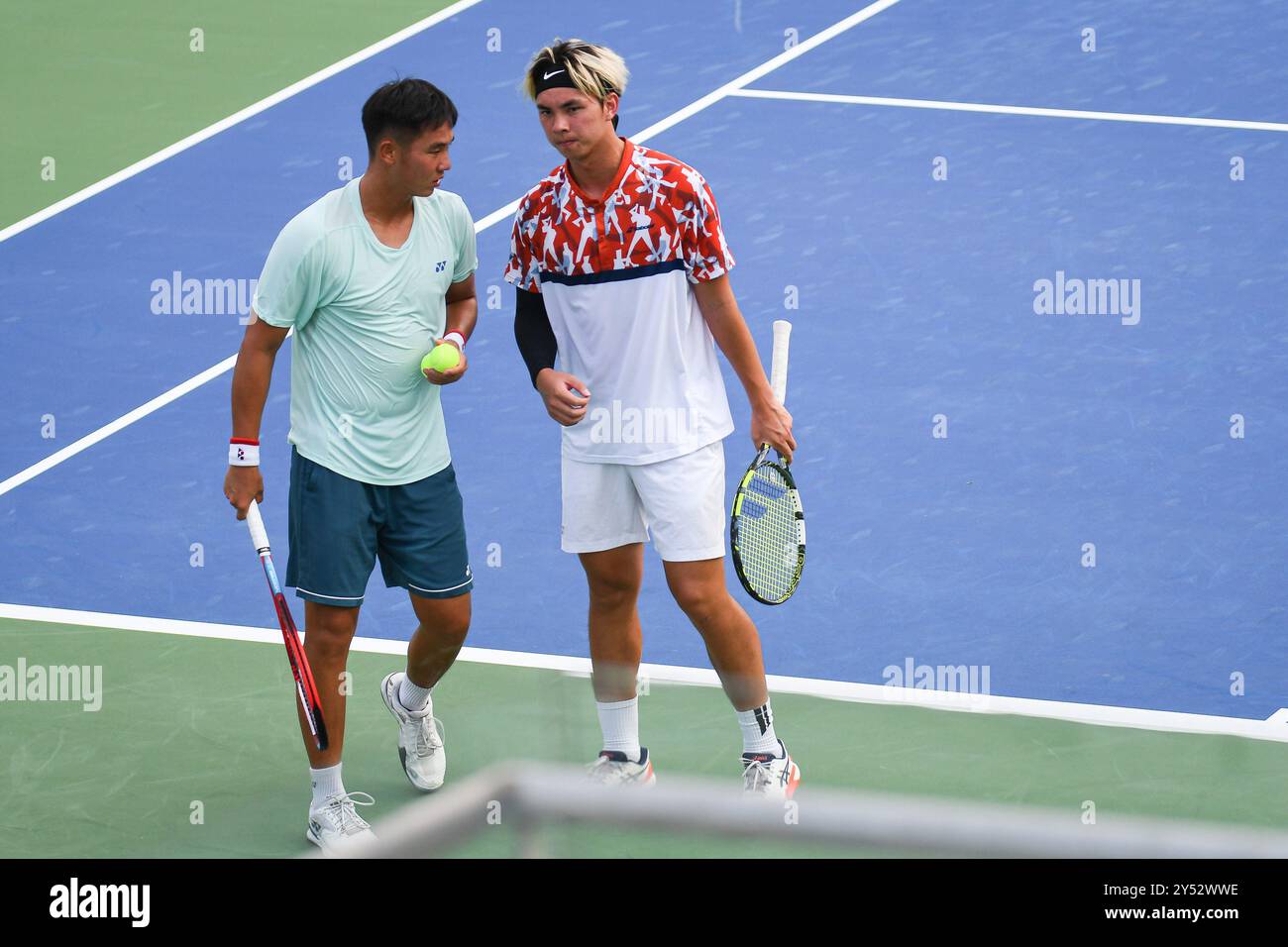 Chengdu, China. 20 September, 2024. Ye Cong MO (CHN)/ ShengTang(CHN ...