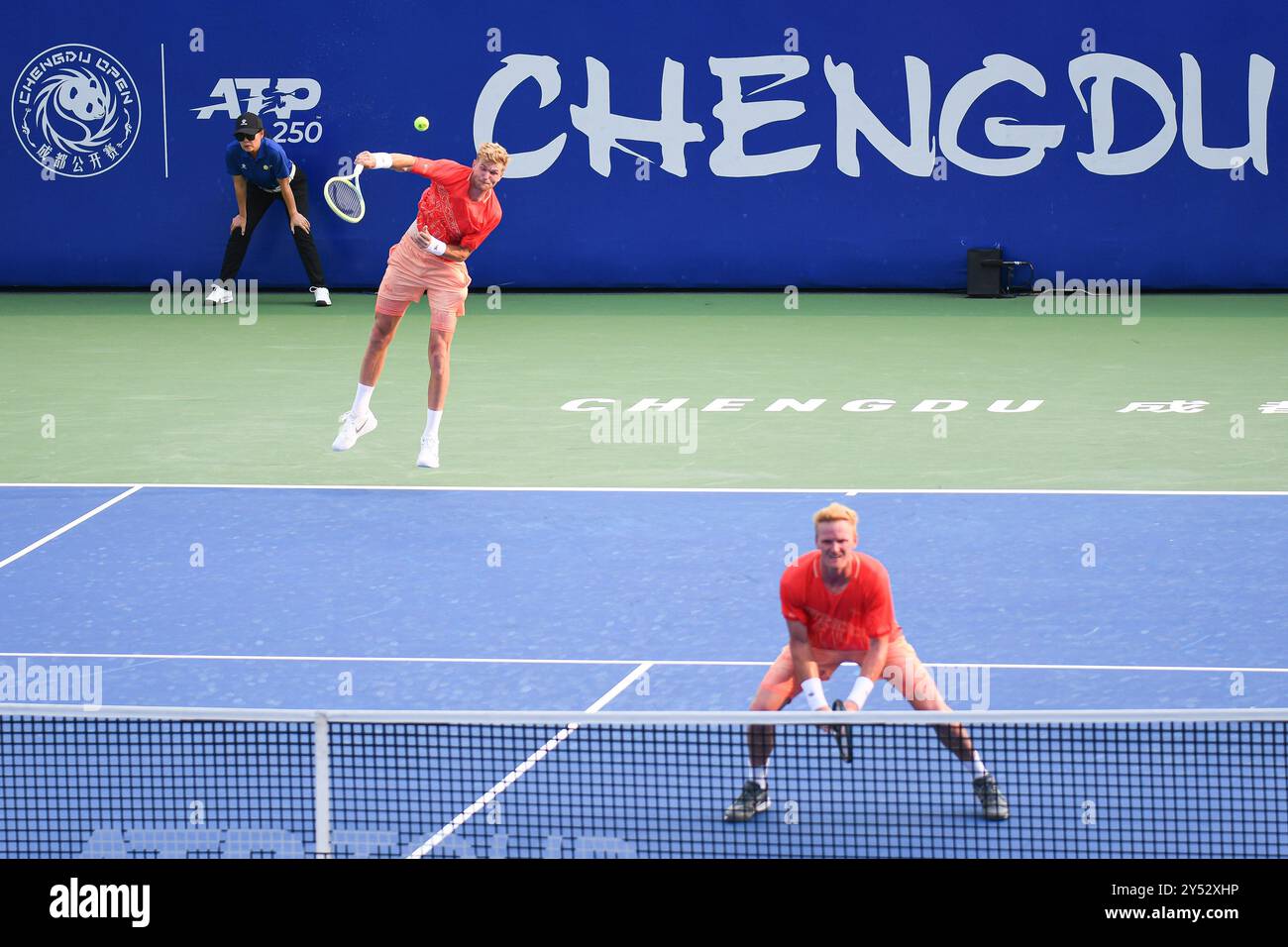 Chengdu, China. 20 September, 2024. Benjamin LOCK (ZIM)/Courtney John ...