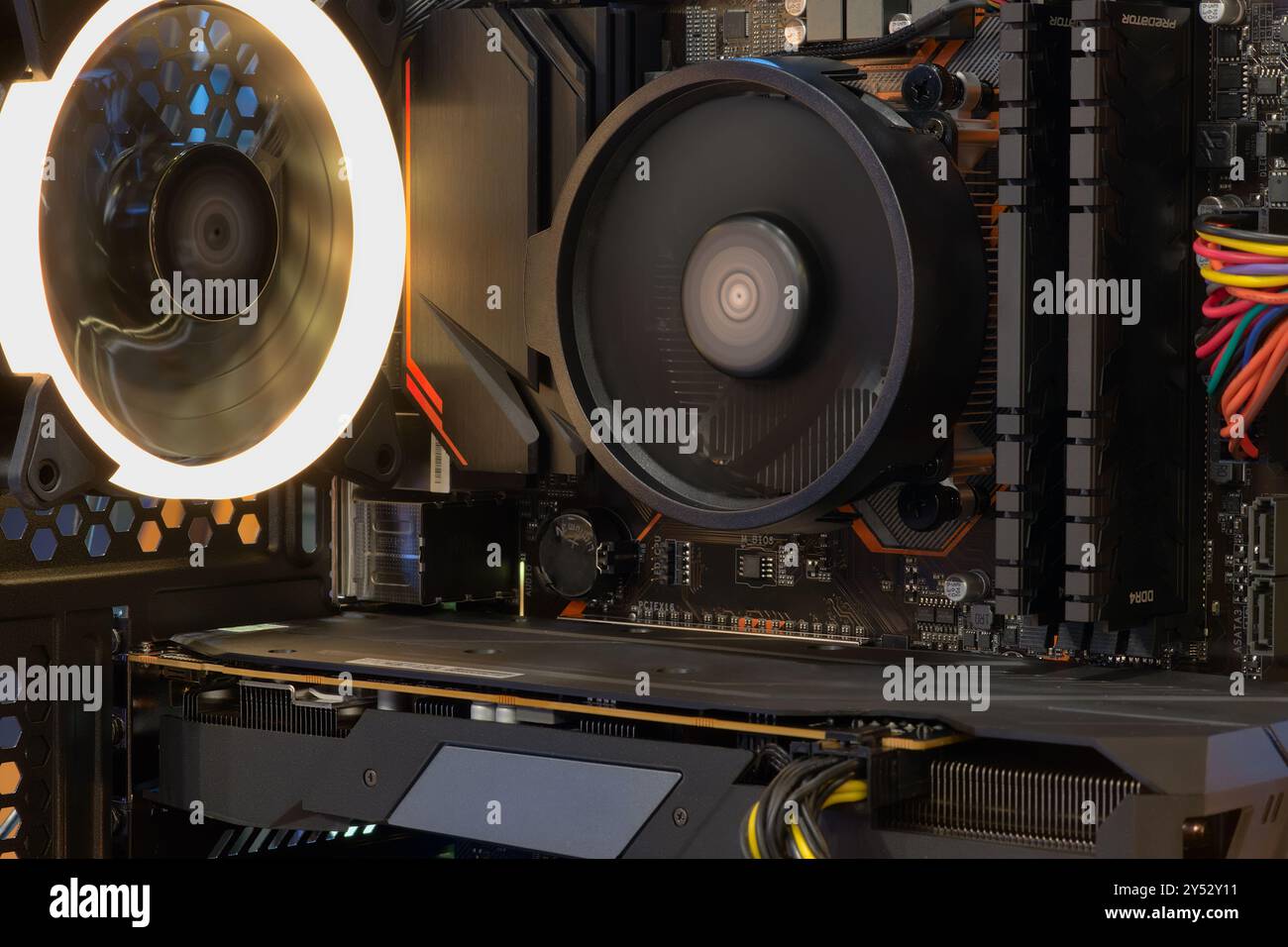 Inside of computer cpu hi-res stock photography and images - Alamy