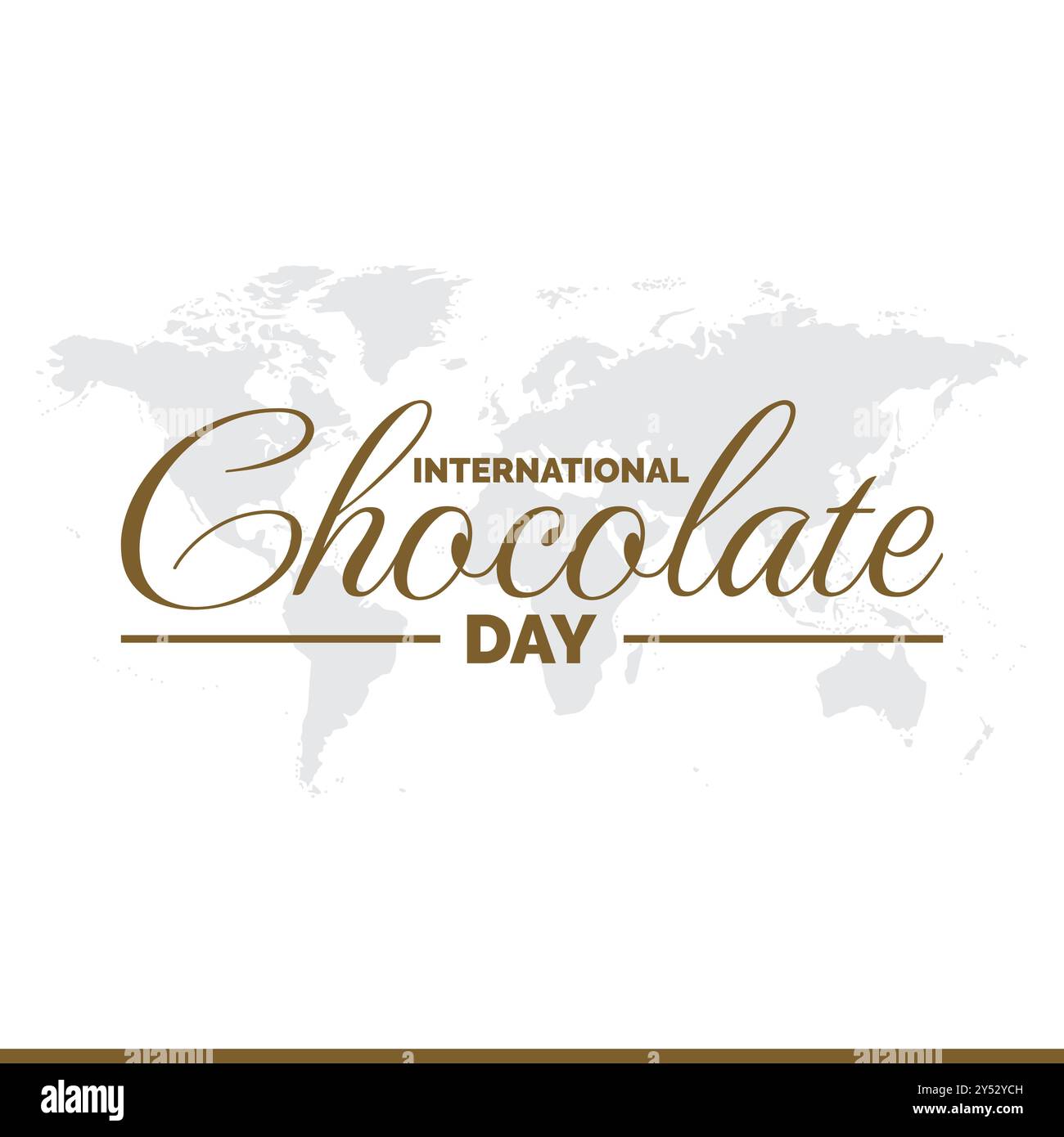 International Chocolate Day, Chocolate Day greeting card, social media ...