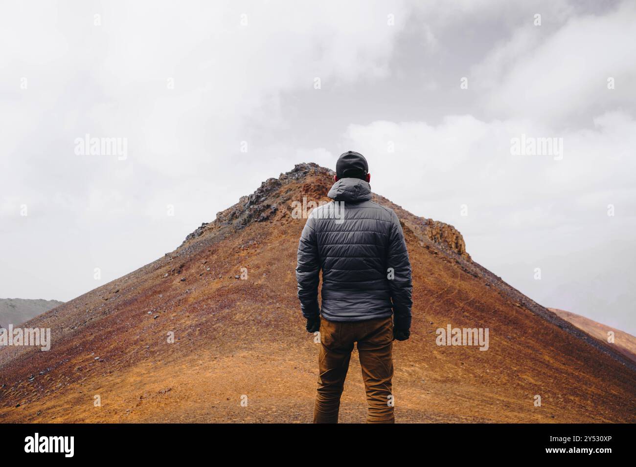 Iferouane Peak : A Sportsman’s Triumph at 4002m in Morocco Stock Photo ...