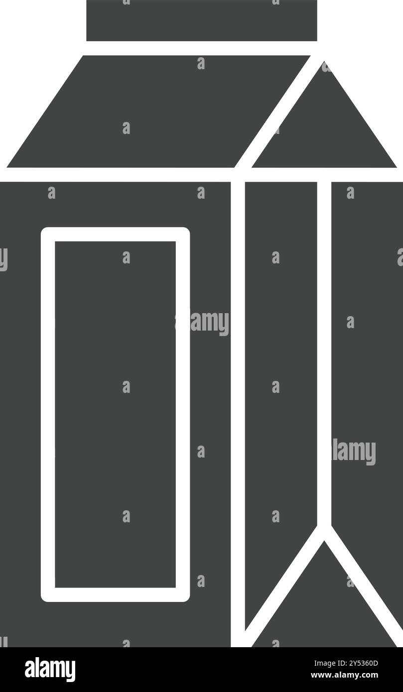 Milk Carton icon vector image. Suitable for mobile application web ...