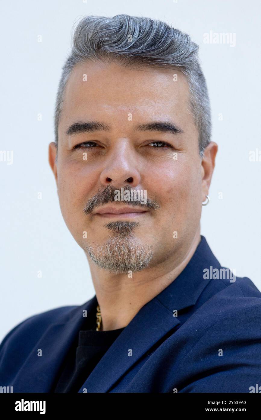 Mario Pagano Portrait session during presentation Nueva Tierra at Cine ...