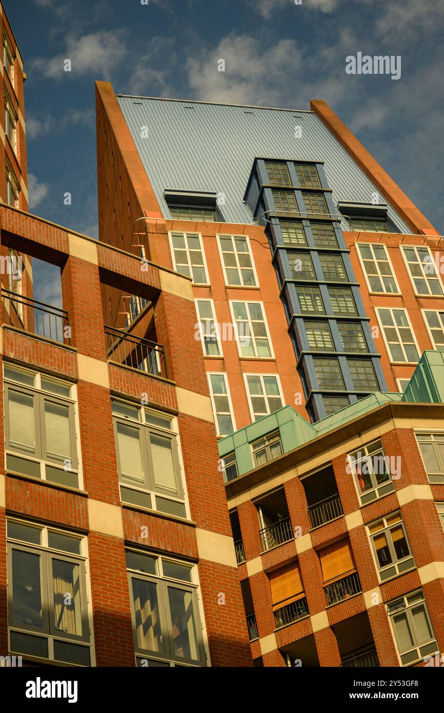 The Den Haag skyline. Iconic buildings at Den Haag, The Netherlands ...