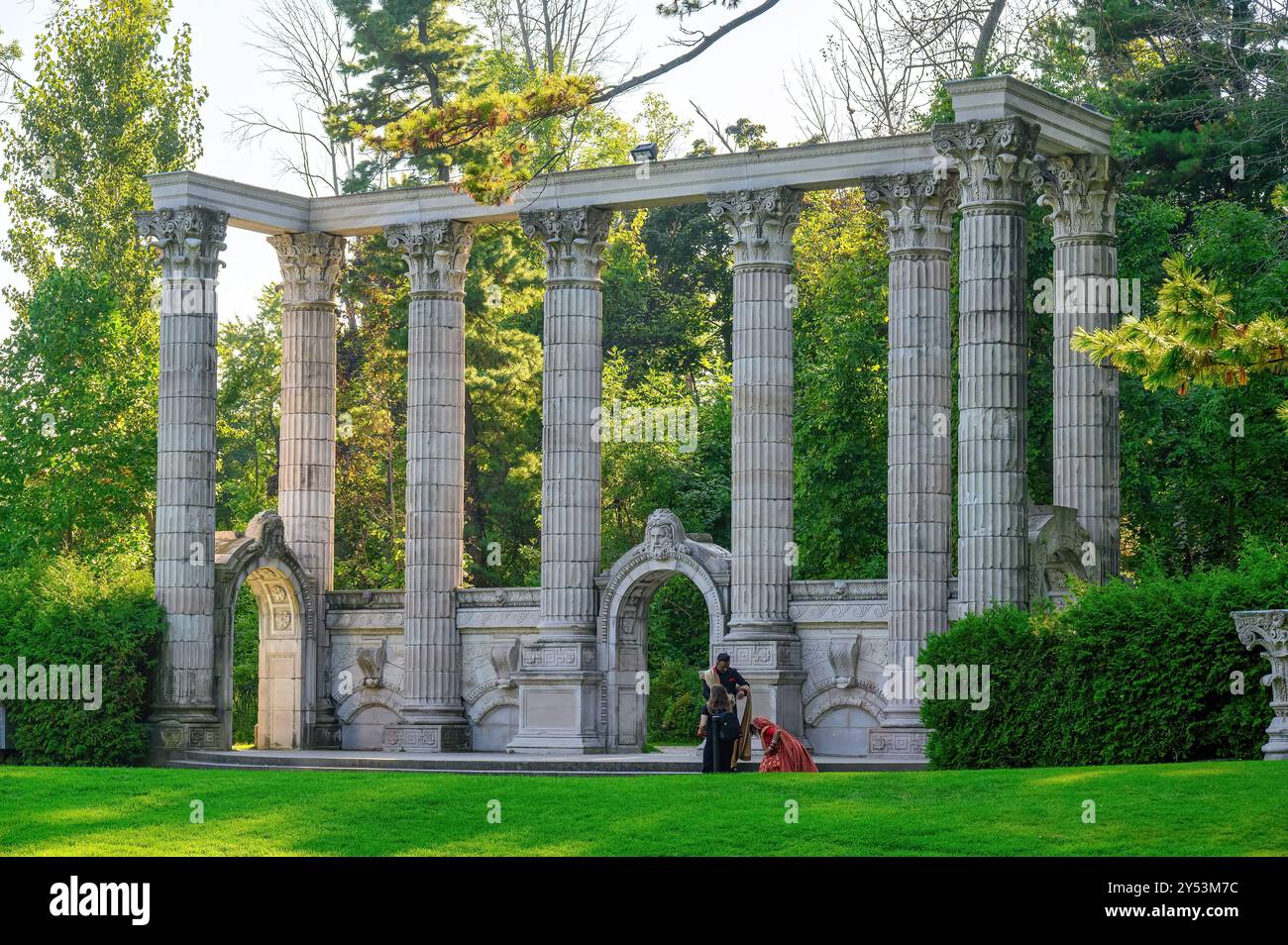Gardens greek theater in hi-res stock photography and images - Alamy