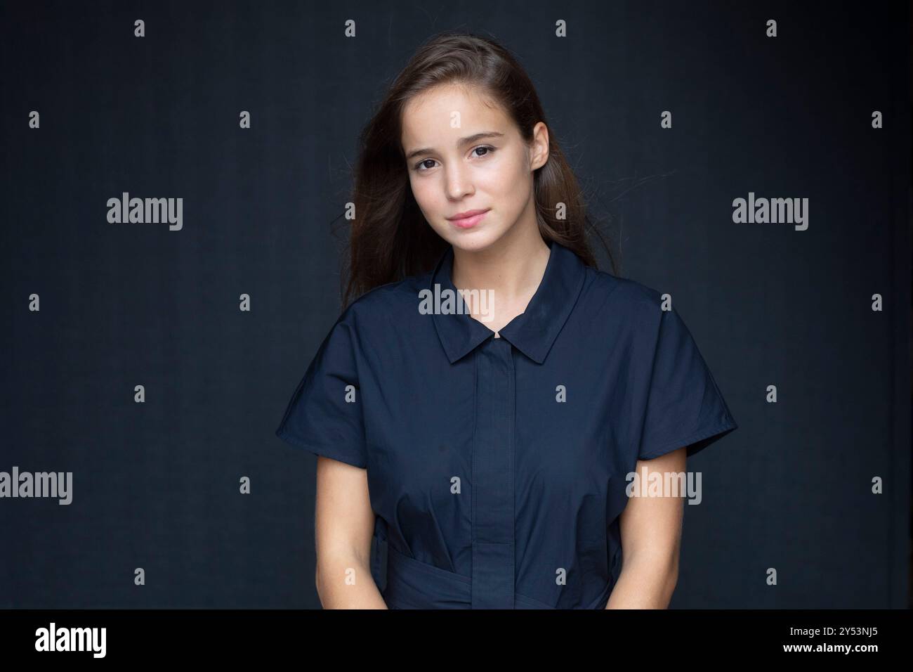Alba Baptista Poses portrait session during the promotion of Patrick ...