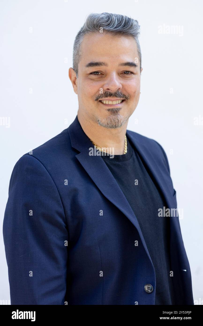 Mario Pagano Portrait session during presentation Nueva Tierra at Cine ...