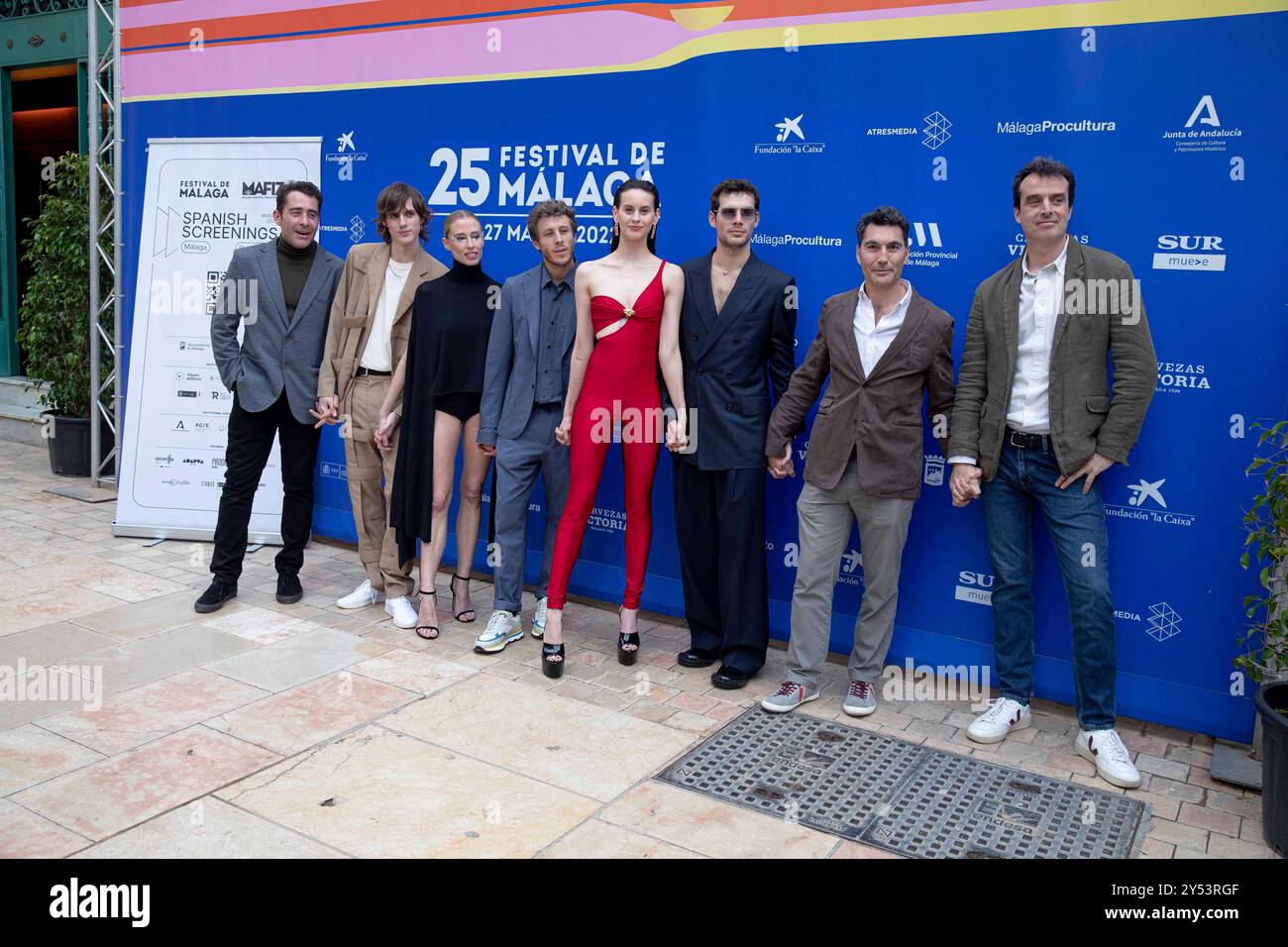 Gonzalo Herrero, actress Olivia Bagivli, actress Milena Smit and actor ...