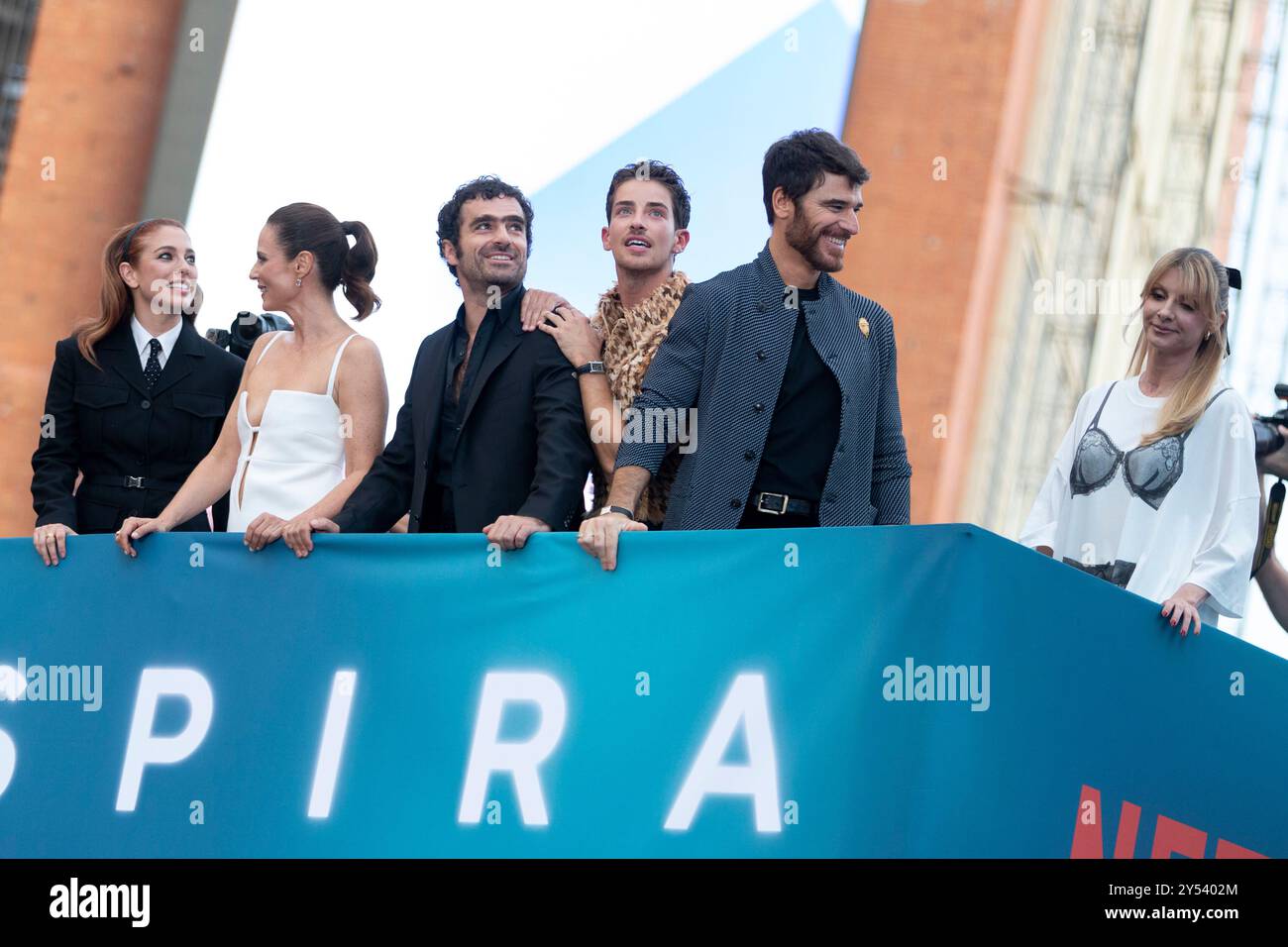 Blanca Suarez, Aitana Sanchez-Gijon, Borja Luna, Manu Rios, Alfonso Bassave and Najwa Nimri ...