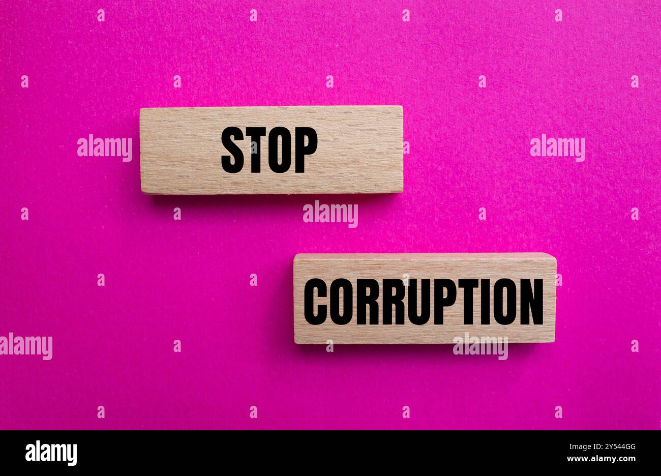 Stop corruption message written hi-res stock photography and images - Alamy