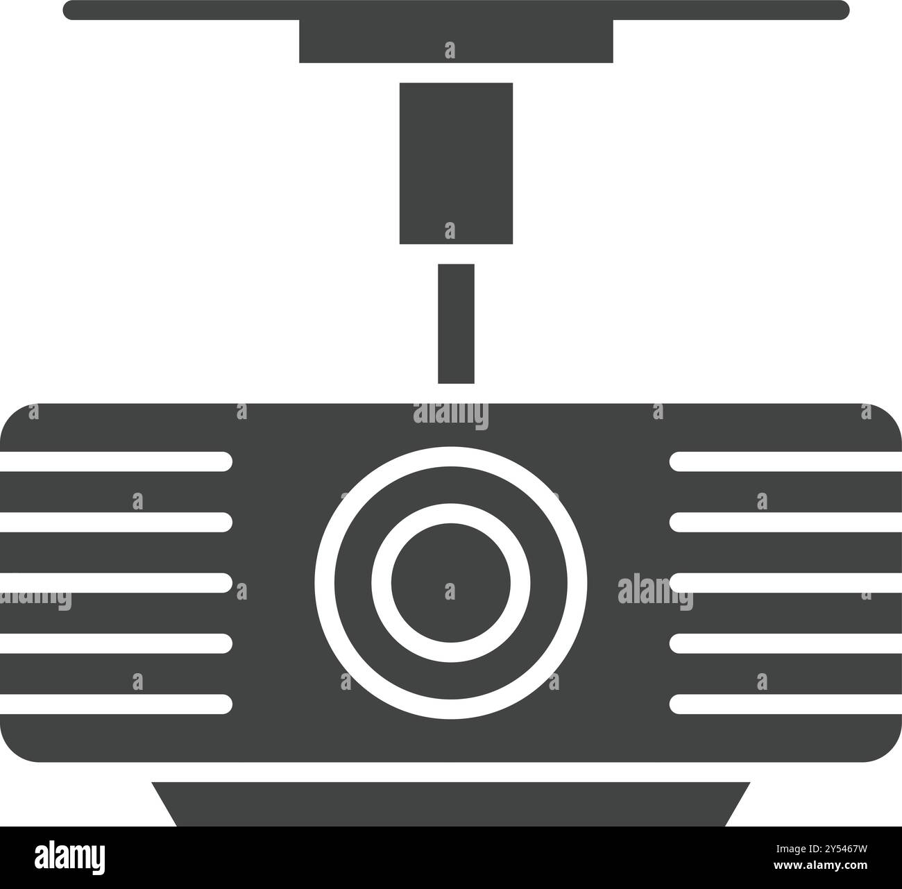 Projector icon vector image. Suitable for mobile application web ...